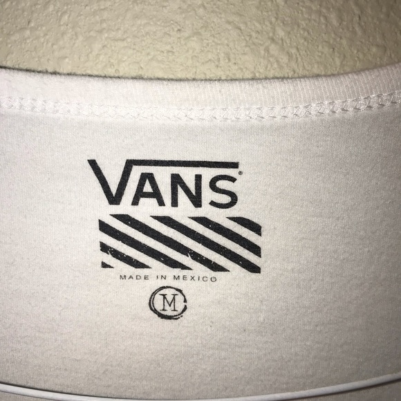 Vans | Tops | Vans Restyled Distressed Tshirt | Poshmark